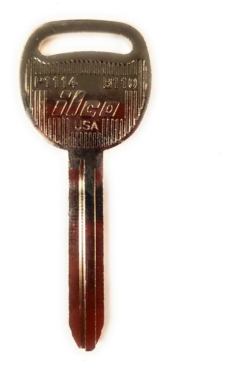 Ilco P1114 GM B110 Key Blanks Bag of 10 – Northwest Lock & Supply