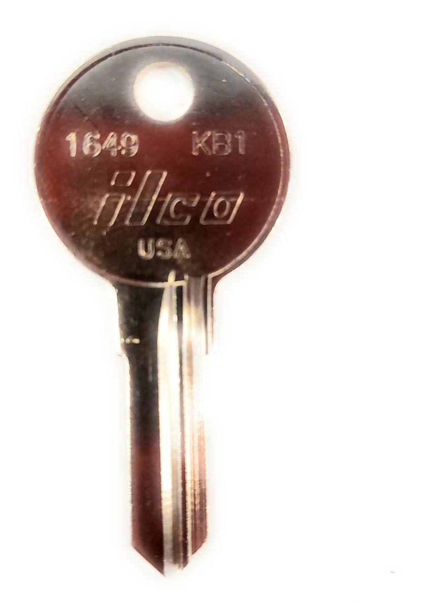 Ilco 1649 Kimball KB1 Key Blanks Bag of 10 – Northwest Lock & Supply