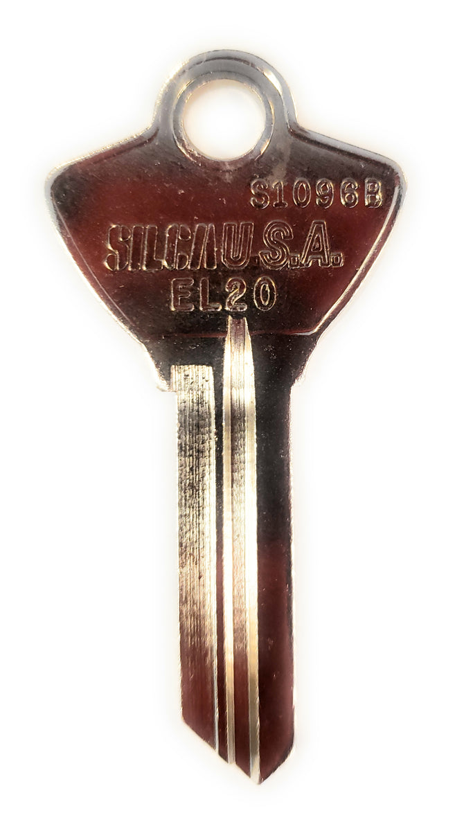 Silca EL20 Ilco S1096B Elgin Key Blanks Bag of 10 – Northwest Lock & Supply