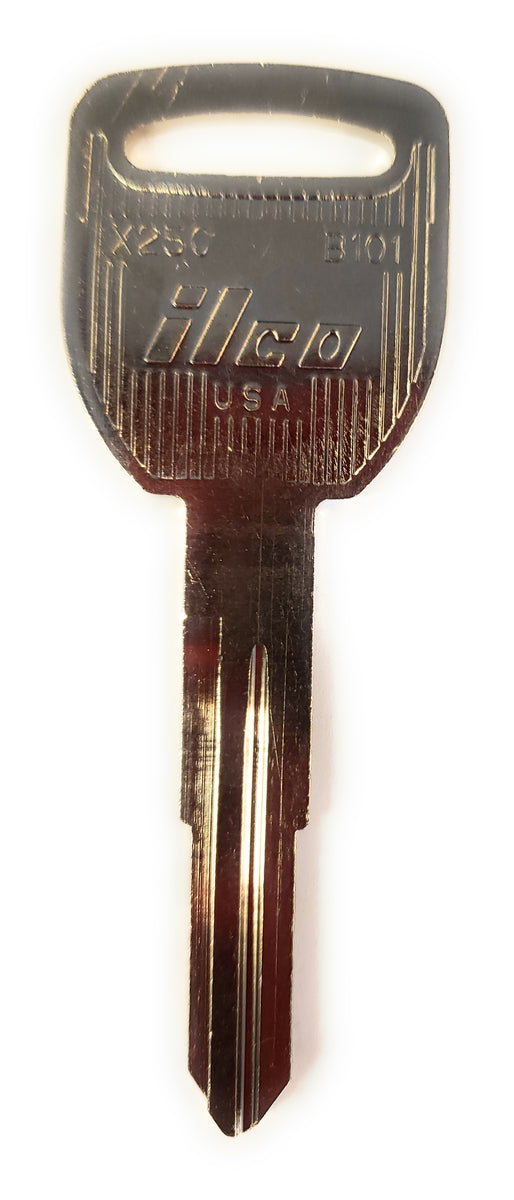 Ilco X250 B101 Isuzu Key Blanks Bag of 10 – Northwest Lock & Supply