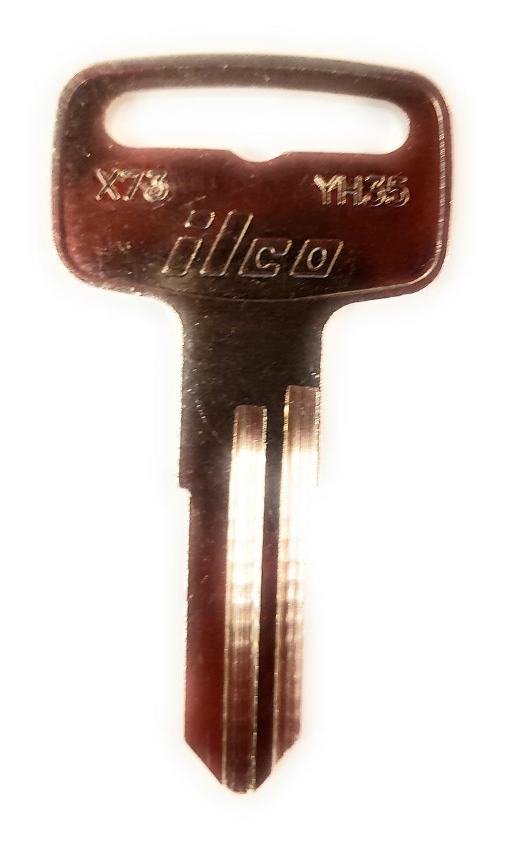 Ilco X73 Yamaha Motorcycle YH35 Key Blanks Bag of 10 – Northwest Lock ...