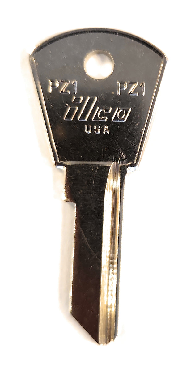 Ilco PZ1 Papaiz Key Blanks Bag of 10 – Northwest Lock & Supply