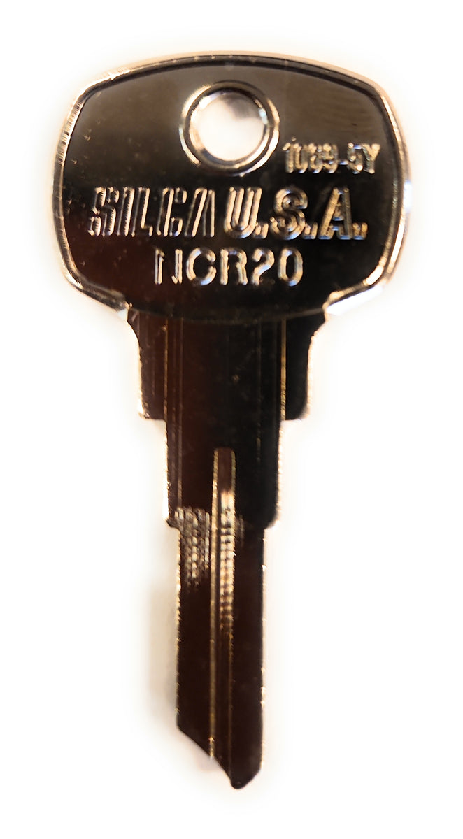 Ilco Silca NCR20 National 1069-5Y Key Blank Bag of 10 – Northwest Lock ...