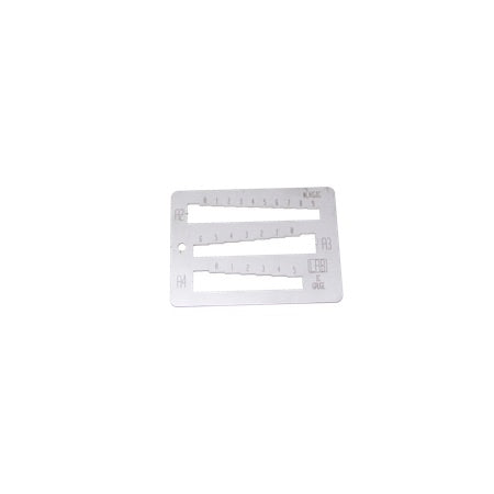 LAB LKGIC Interchangeable Core Lock Key Gauge – Northwest Lock & Supply